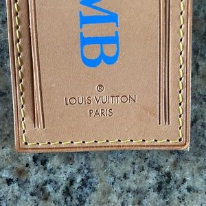 Louis Vuitton | Bags | Authentic Lv Luggage Tag | Poshmark